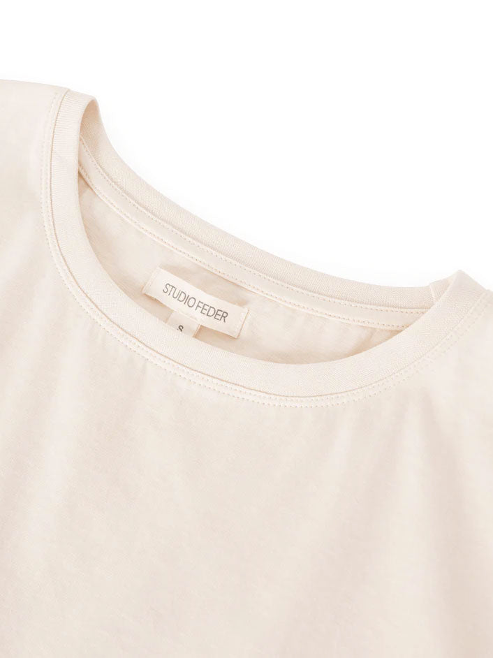 T-shirt til mor fra Studio Feder - Ivory – my copenhagen kid